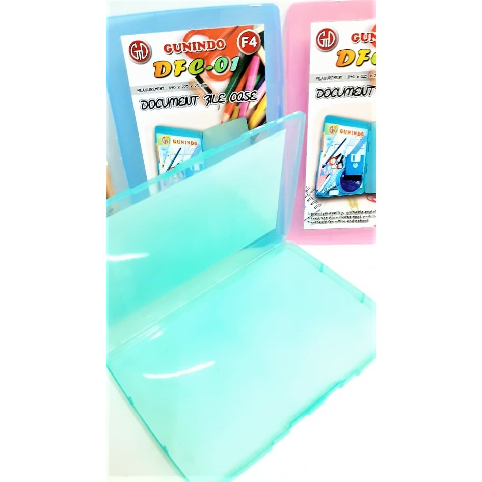 Jual DM- FILE CASE DOKUMEN DFC-001 GUNINDO F4 FOLIO MAP HARD CASE TAS ...