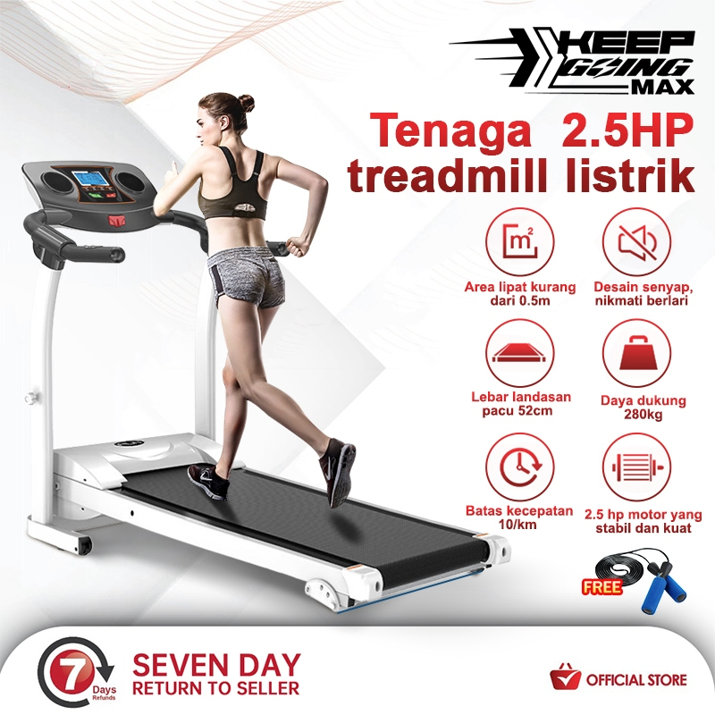 Jual Keep Going Max-Treadmill kecil rumah/treadmill penurun berat badan indoor lipat/mesin jalan ...