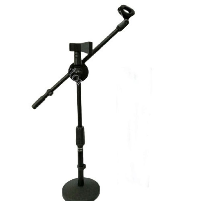 Jual Stand Microphone dudukan bulat full plat besi | Shopee Indonesia
