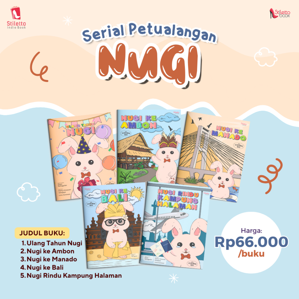 Jual Stiletto Indie Book: Petualangan Nugi - Gwen Nainggolan - Fiksi - (Buku Cerita Anak/ Buku ...