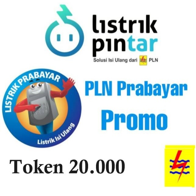 Jual Token PLN 20.000 PLN20 - PLN TOKEN 20K | TKB04 | Shopee Indonesia