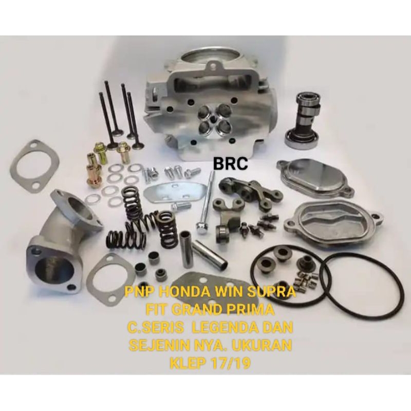 Jual head kop grand klep 4 Honda win c.series prima legenda Supra x ...
