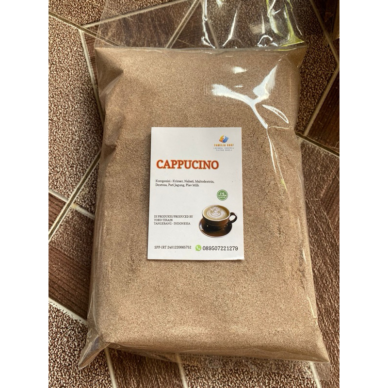 Jual BUBUK CAPPUCINO UNTUK JUALAN CAPCIN (cappucino cincau) | Shopee ...
