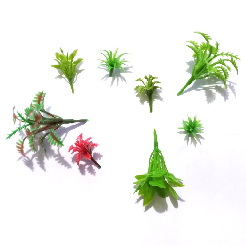 Jual Miniatur Tanaman Hutan Hujan Maket Aquascape Terrarium Diorama B36 ...