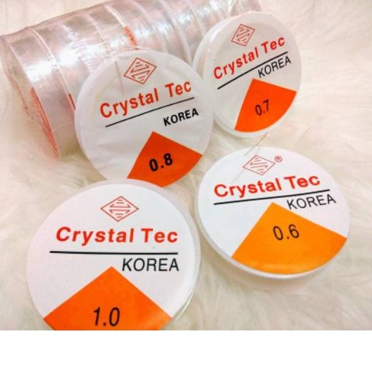 Jual Senar Karet Crystal Tec Korea/Senar Elastik Bulat/Senar Elastik ...