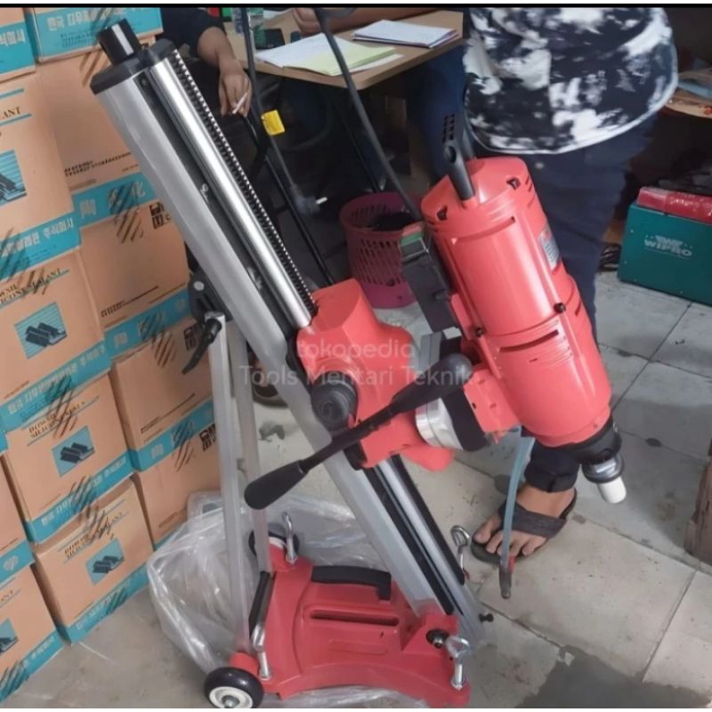 Jual Mesin Bor Coring Beton 20 inch Core Drill machine 500 MM 220V–50HZ ...