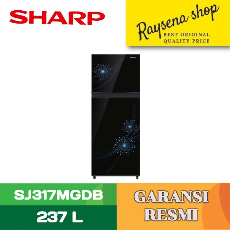 Jual SHARP KULKAS 2 PINTU KECIL SMALL 2 DOOR REFRIGERATOR SJ317MGD SERIES | Shopee Indonesia