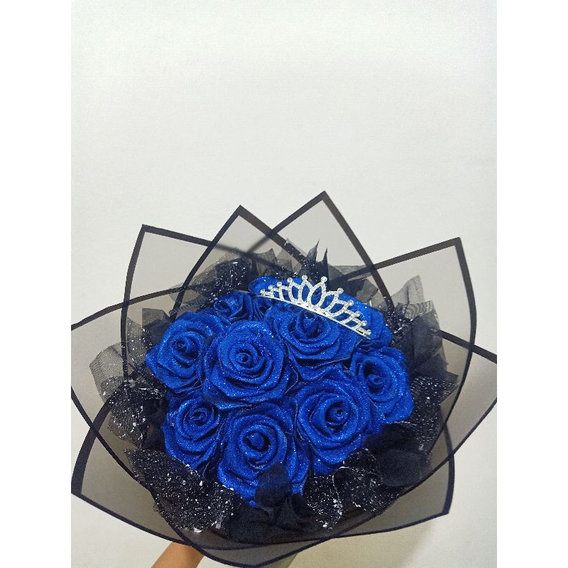 Jual BUKET BUNGA PITA SATIN 10 TANGKAI | Shopee Indonesia