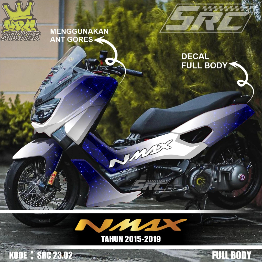 Jual COD Decal Sticker Full Body Yamaha Nmax Old Lama 2015 2016 2017 ...