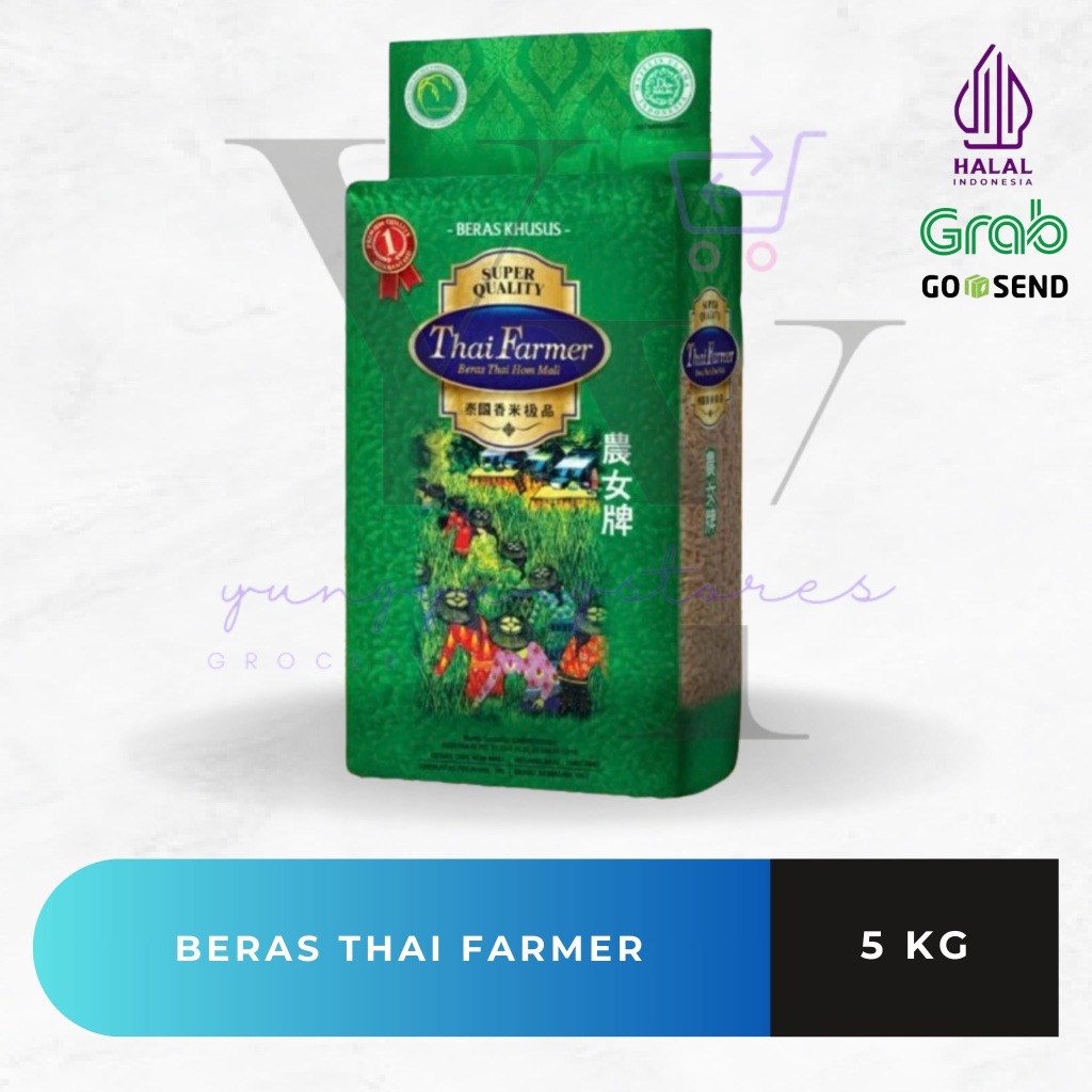 Jual Beras Thailand Thai Farmer 5 kg | Shopee Indonesia