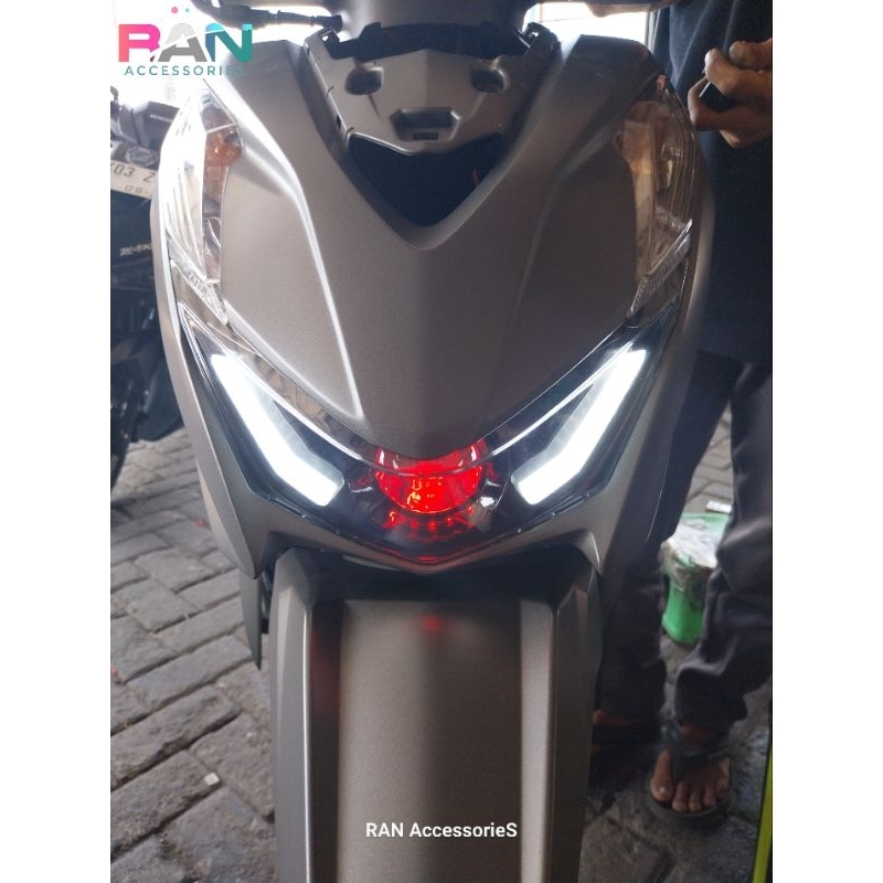 Jual AYOTO Lampu Depan Reflektor BILED PROJIE BI LED BEAT DELUXE 2020 ...