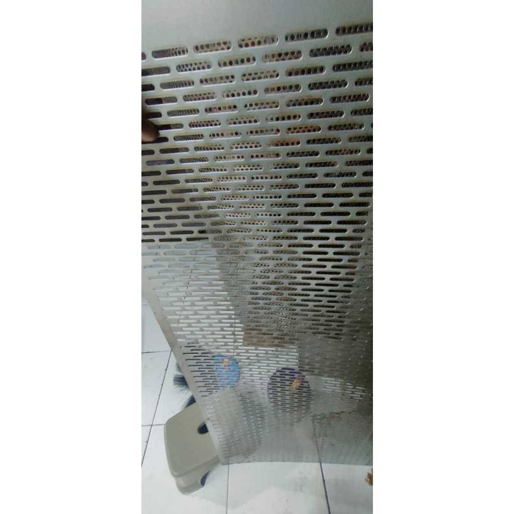 Jual 80x60, 85x50 Cm Ram gril / Plat besi Lubang motif Kapsul 5x30 mm ...