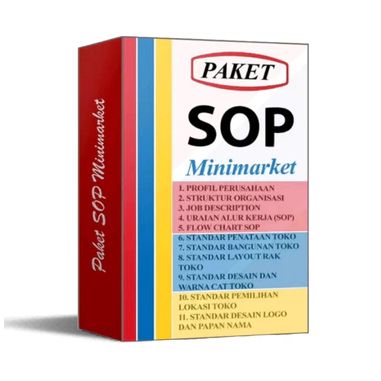 Jual Paket SOP Minimarket - Standar Operasional Usaha Minimarket / Toko ...