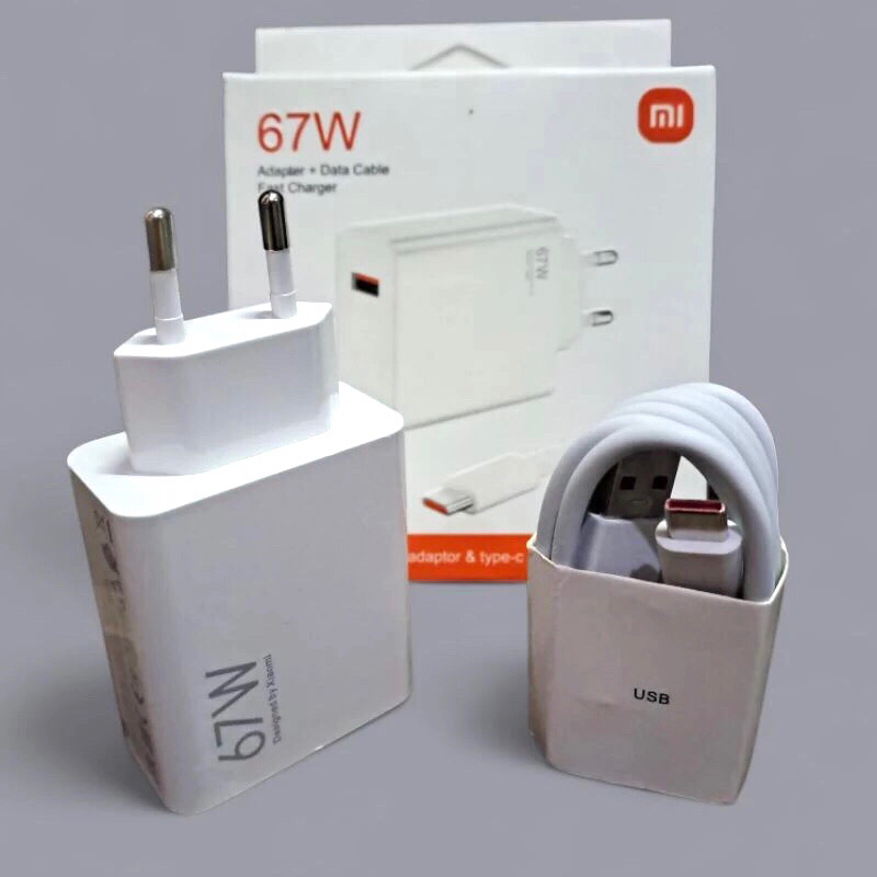 Jual Charger Xiaomi 67W Turbo Fast Charging MDY-12-EH Mi Mix Fold Mi11 ...