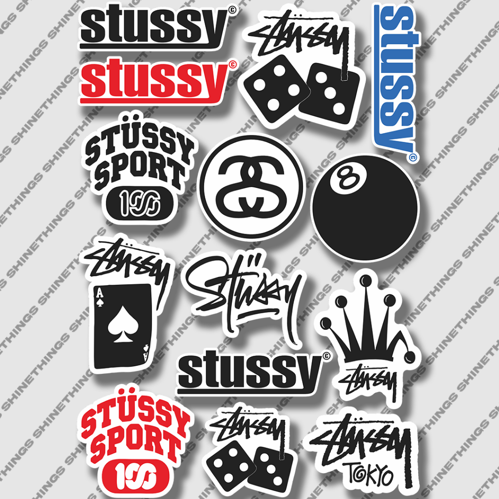 Jual Sticker case / Stiker hypebeast / Sticker Stussy / Stiker brand ...