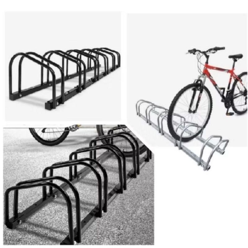 Jual BIKE RACK STAND DISPLAY 6 SEPEDA / PADDOCK PARKIR 6 SEPEDA ...