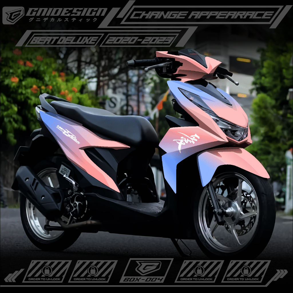 Jual (TERBARU) Decal Sticker Skotlet Beat Fi New DELUXE STREET CBS 2020 ...