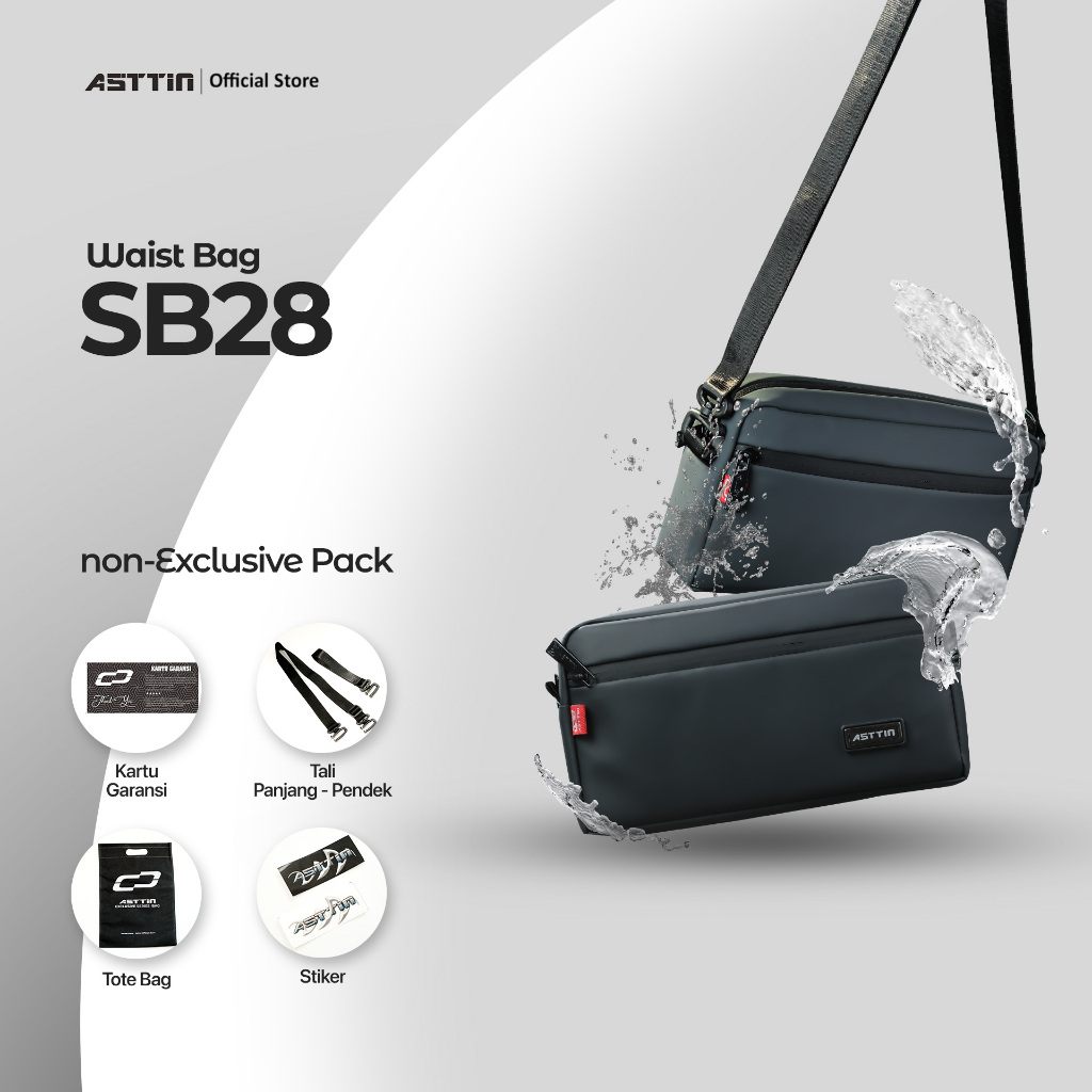 Jual ASTTIN - Limited 28 Tas Tangan Anti Air Handbag Pouch Unisek ...