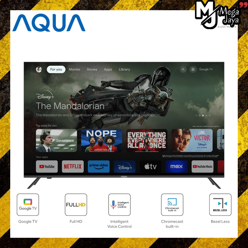 Jual GOOGLE TV AQUA 32K701AF UKURAN 32 INCH RESOLUSI FHD / GARANSI RESMI | Shopee Indonesia