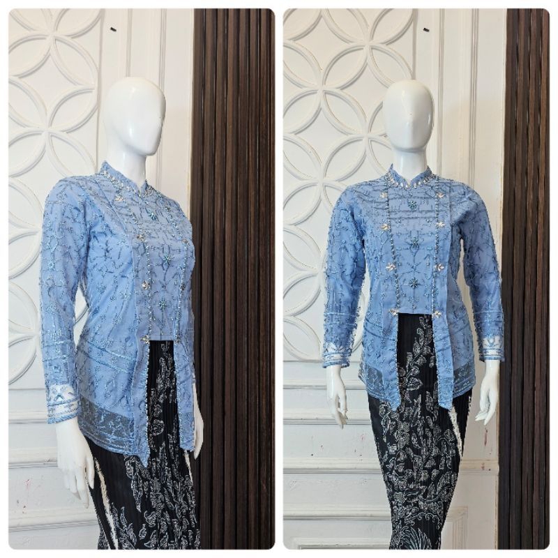 Jual set Kebaya moderen kutu baru hijab Payet/kabaya wisuda kebaya lamaran/kebaya pengantin ...