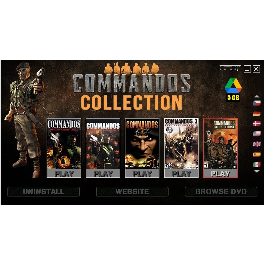 Jual PC Games Commandos Collection (5 GAMES) | Shopee Indonesia