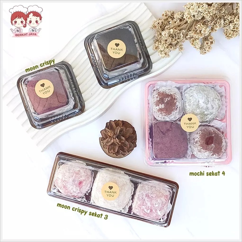Jual Mika mochi moon crispy mika kue bulan mika moon cake mika kue tart mini ISI 25 | Shopee ...