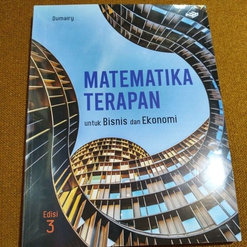Jual MATEMATIKA TERAPAN UNTUK BISNIS Dan EKONOMI (DUMAIRY ) | Shopee ...