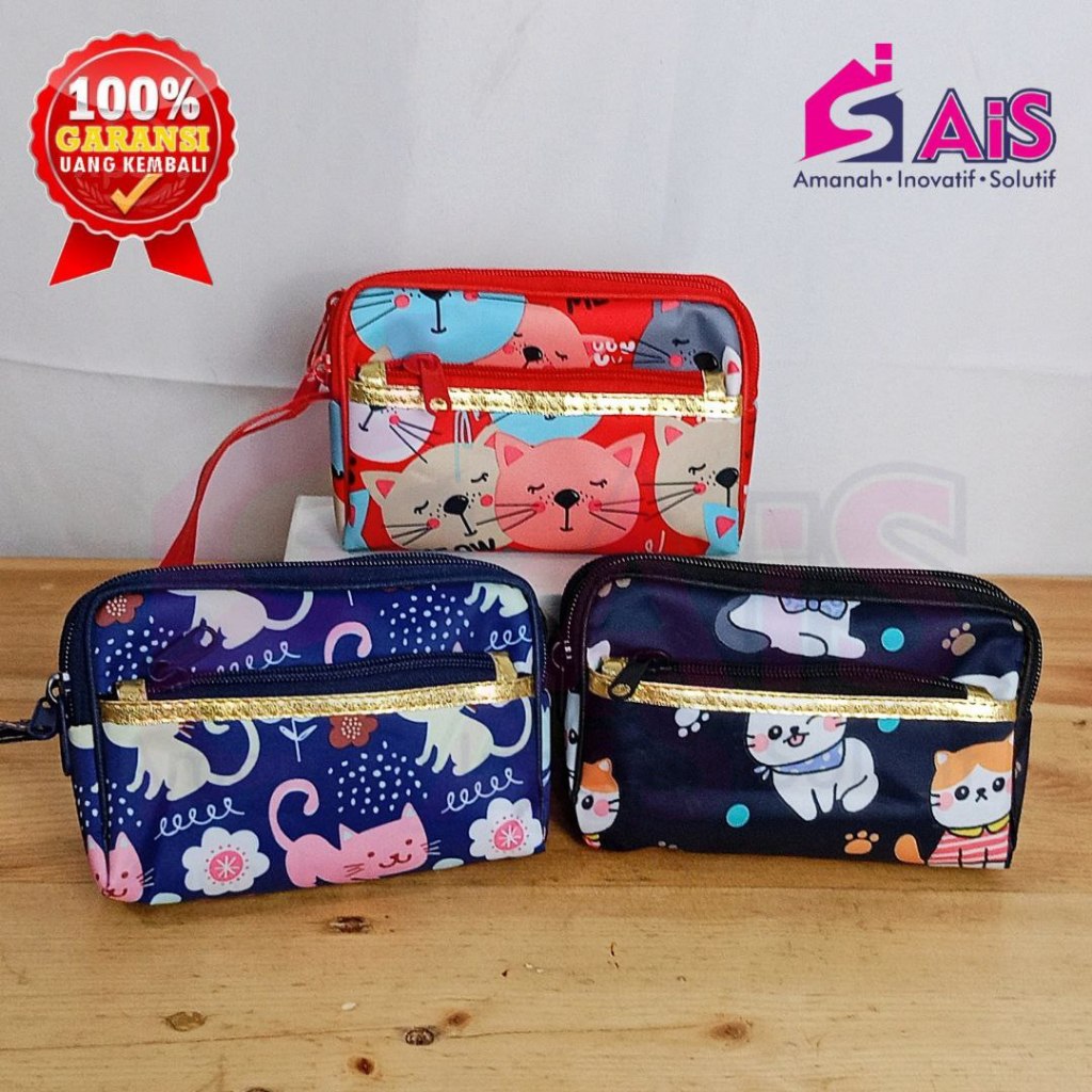 Jual DOMPET GEMEZ DOMPET KOSMETIK DOMPET TANGGUNG LURUSANAK LUCU DOMPET ...