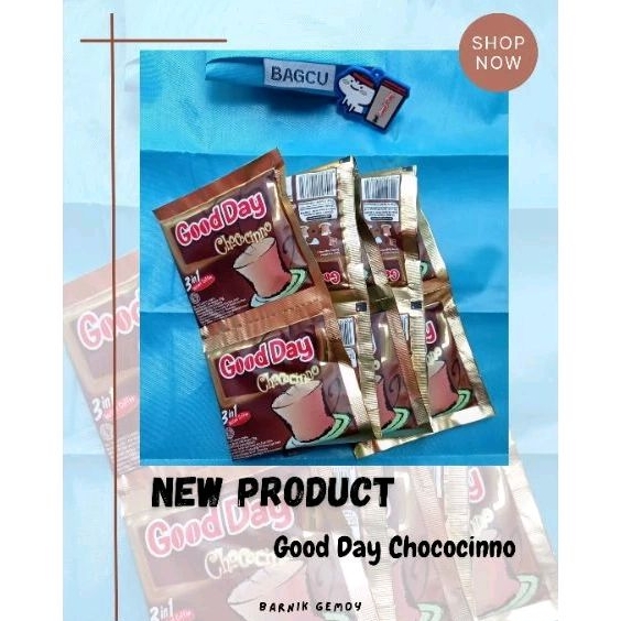 Jual MINUMAN KOPI GOOD DAY CHOCOCINNO SACHET/RENCENG | Shopee Indonesia