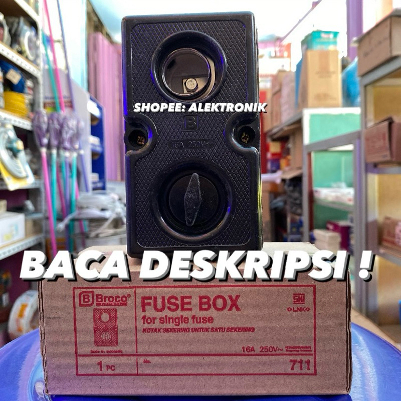 Jual Fuse Box BROCO / kotak sekering untuk batu sekering / kotak ...