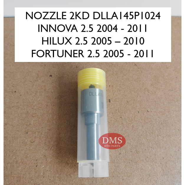 Jual NOZZLE INJECTOR HILUX 2.5 2KD INNOVA DIESEL 2.5 P1024 2005 - 2010 ...