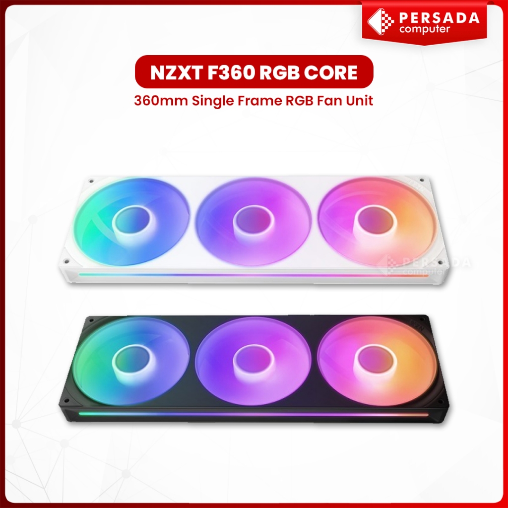 Jual NZXT F360 RGB Core - 360mm Single Frame RGB Fan Unit | Shopee ...