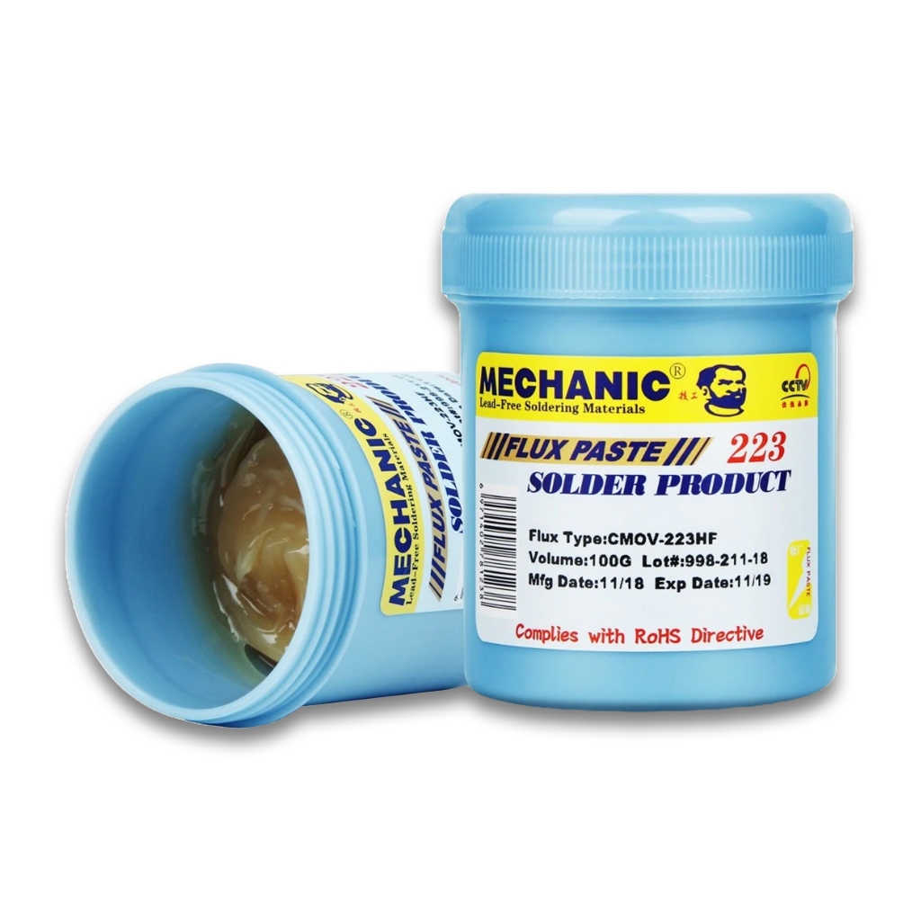 Jual FLUX MECHANIC HIGH ACTIVITY 223 100GR ORIGINAL-75944 | Shopee ...