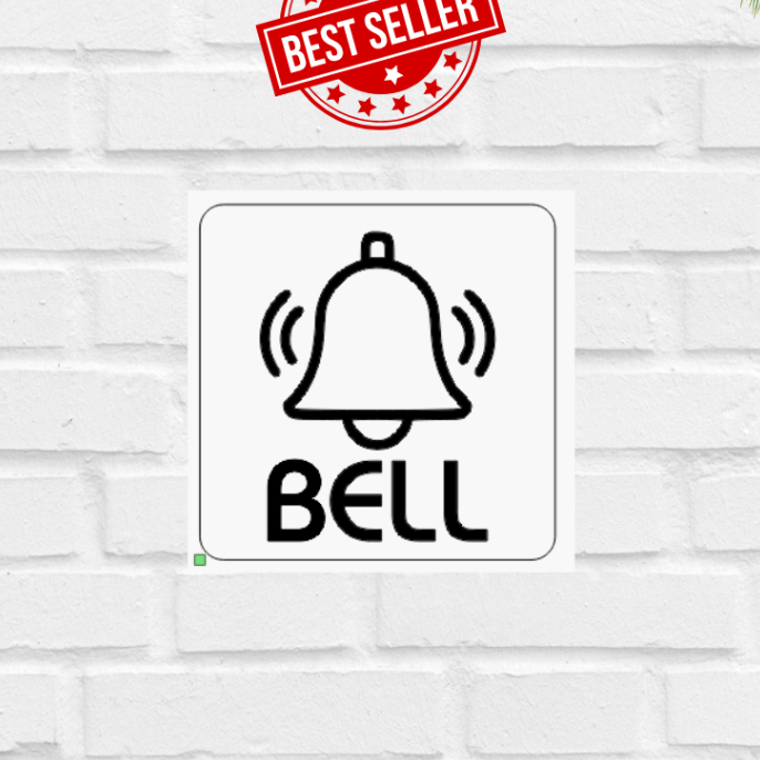 Jual Papan Akrilik Tulisan Bell | Papan Tanda Petunjuk Sign Bell Rumah ...