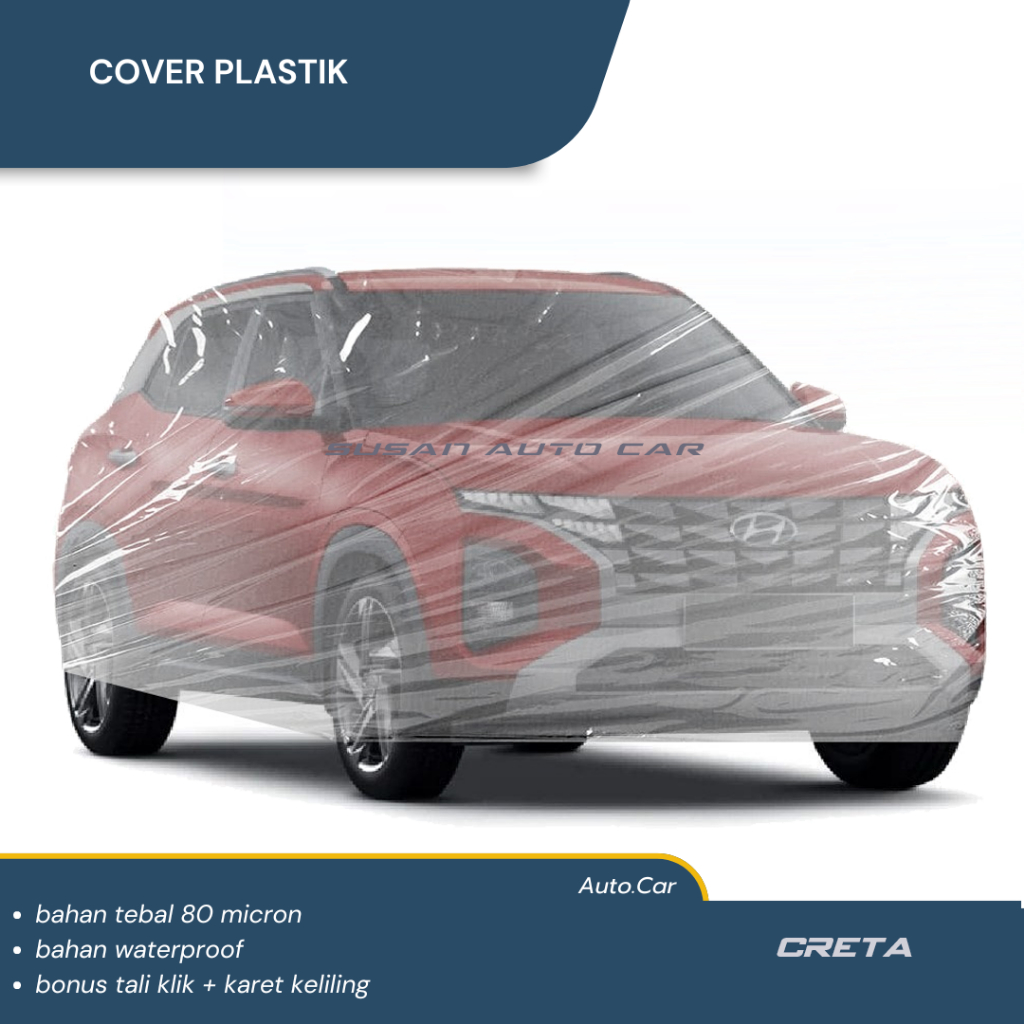 Jual Transparan Hyundai Creta Body Cover Mobil hyundai Sarung Mobil ...