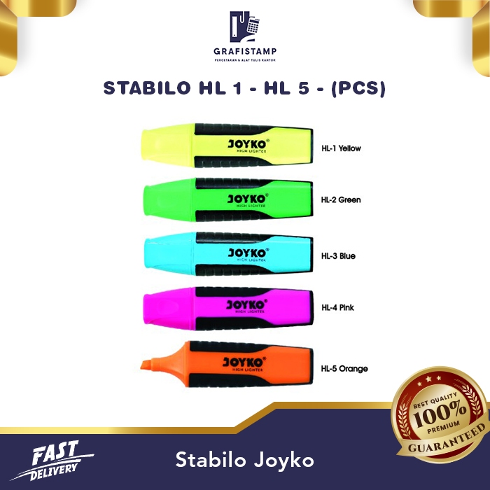 Jual Stabilo Joyko (Highlighter) - Pcs | Shopee Indonesia
