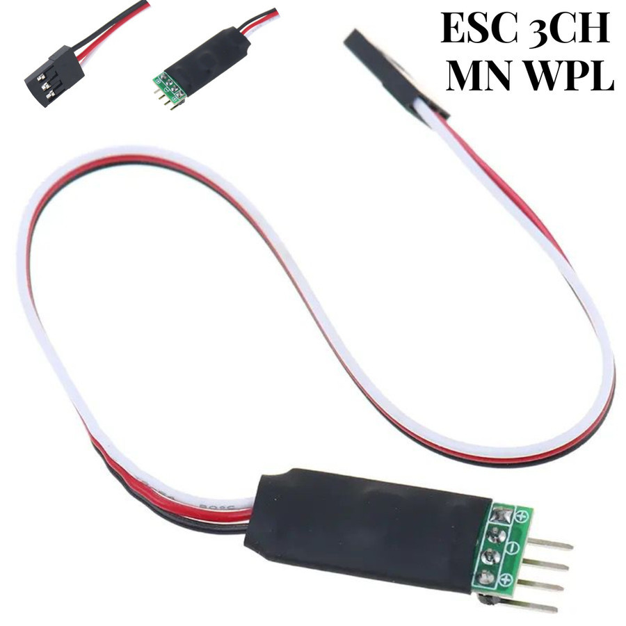 Jual ESC Modul Lamp LED Light Control Panel System Switch RC MN WPL ...