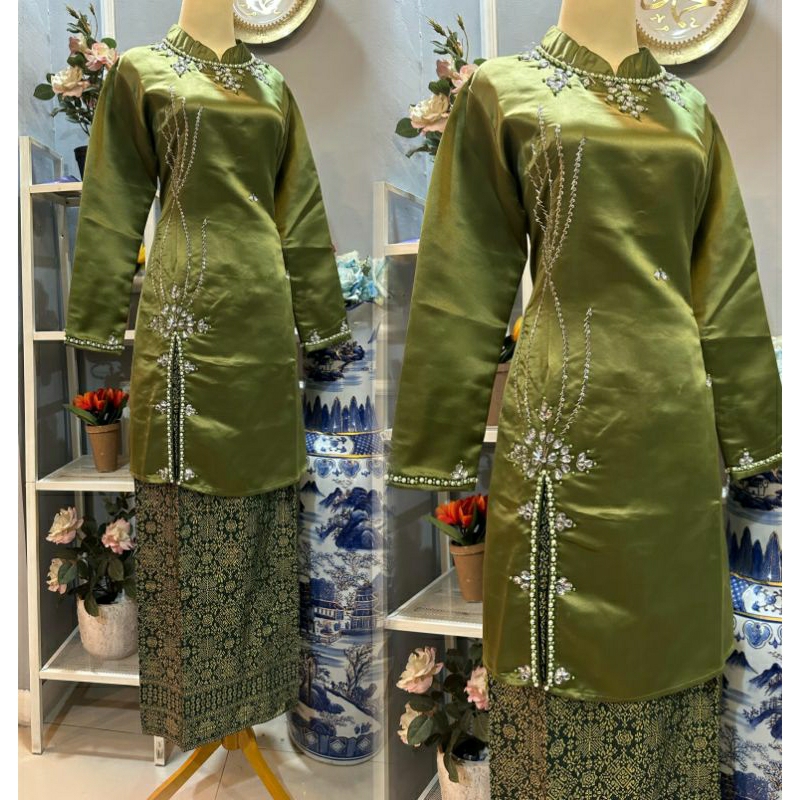 Jual RC FLash Sale Baju Kurung Melayu Belah Samping / Set Baju Kurung ...