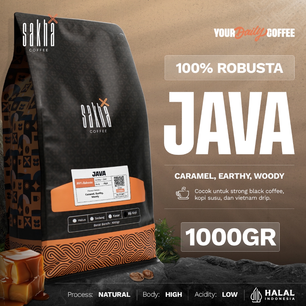 Jual Biji Kopi Bubuk Fine Robusta Jawa Java Espresso Coffee Roast Beans ...