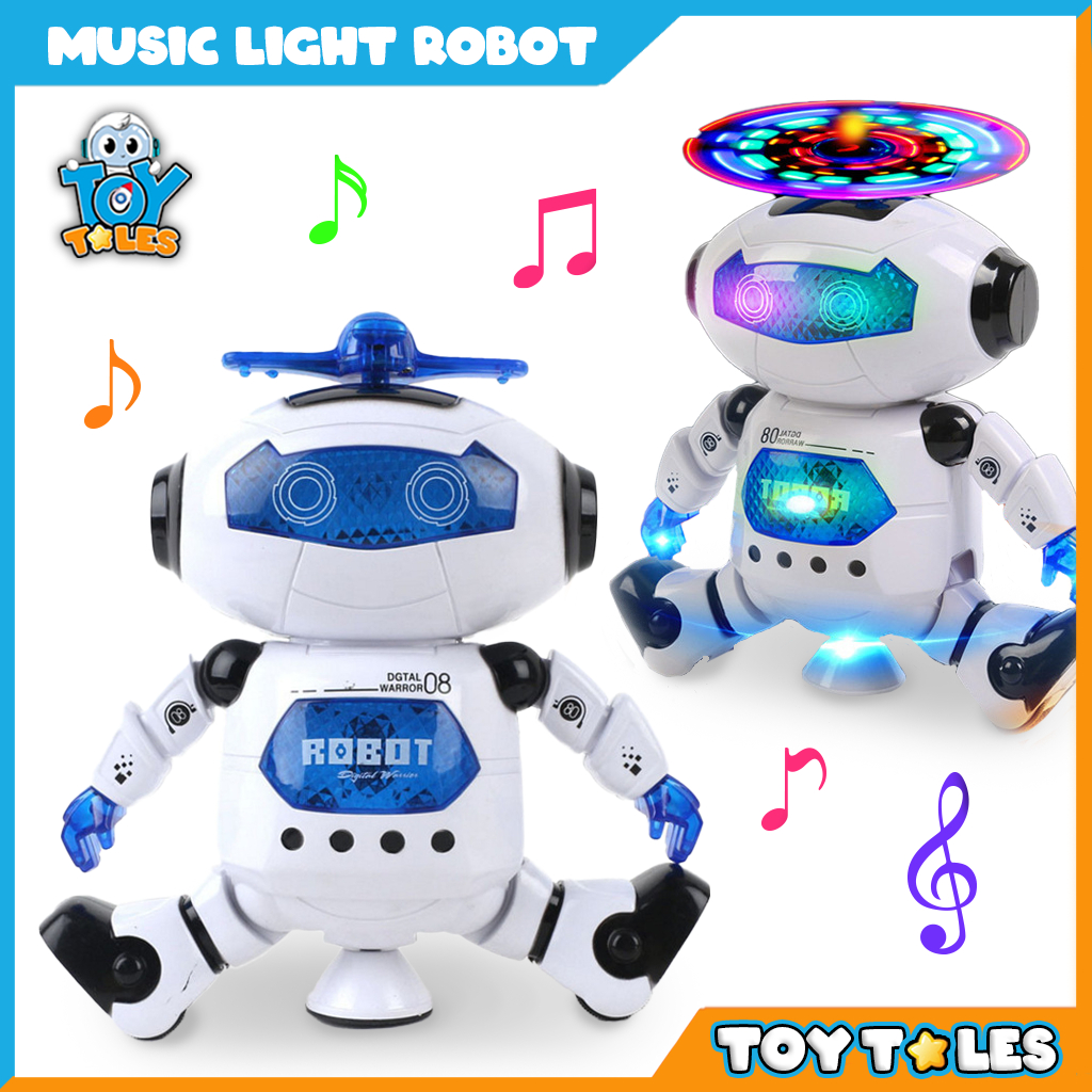 Jual [TOY TALES] Mainan Robot Luar Angkasa Dancing - Robot Berputar 360 ...