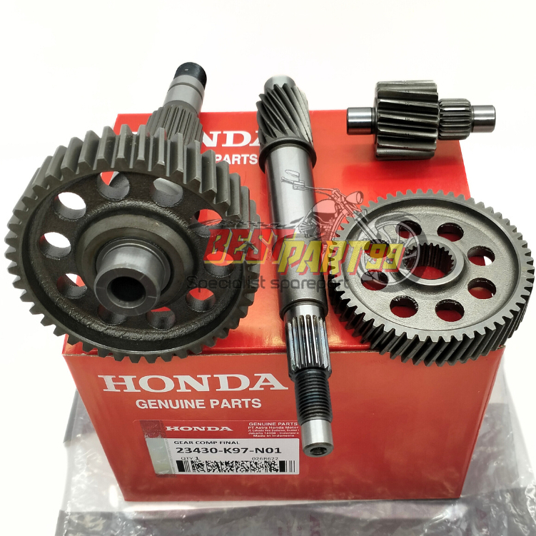 Jual gigi rasio set / gear ratio / gir ratio honda pcx 150 / adv 150 ...