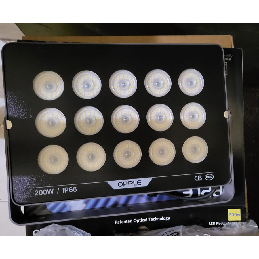 Jual Opple Lampu Sorot Floodlight OPPLE 200W LED Type EQ High Kualitas | Shopee Indonesia