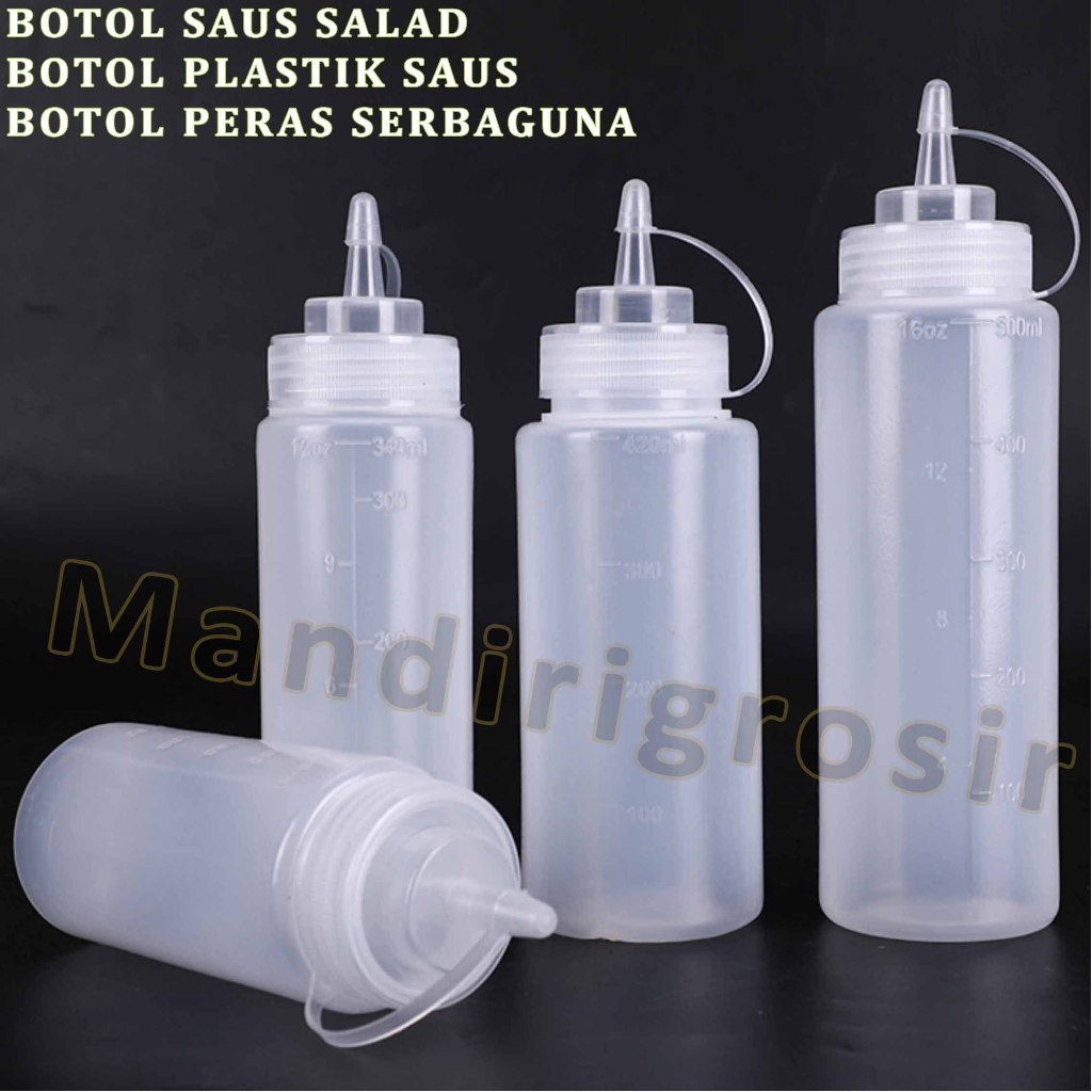 Jual Botol Saus Plastik * Botol Saus Salad * Botol Saus Salad Serbaguna ...