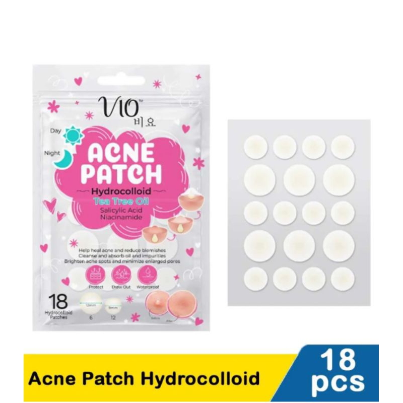 Jual [COD] VIO ACNE PATCH isi 18's Day/Night | Shopee Indonesia