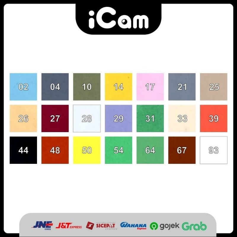 Jual Background Paper Kertas Polos 1.35x10meter Backdrop Kertas Studio ...