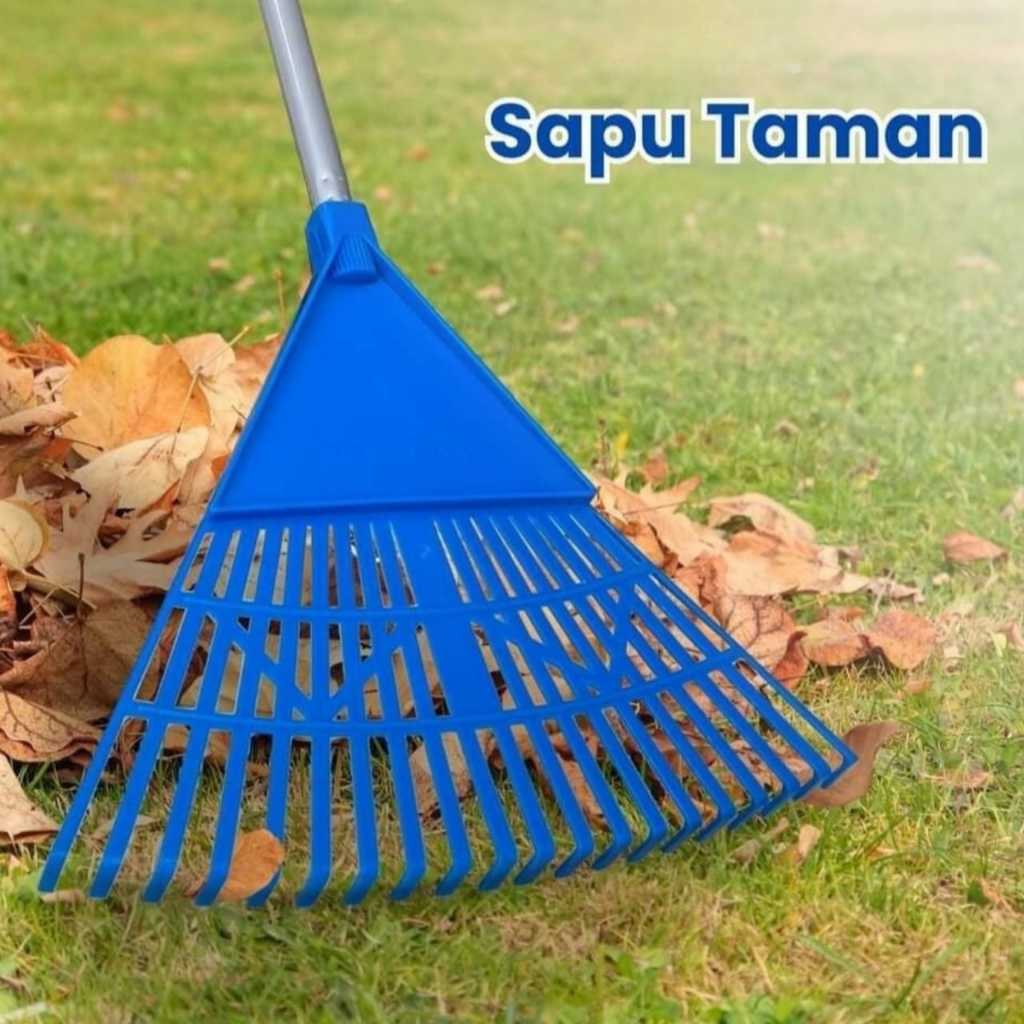 Jual Sapu Taman Daun Besar Garden Sapu Cakar Garpu Sampah sapu garuk ...