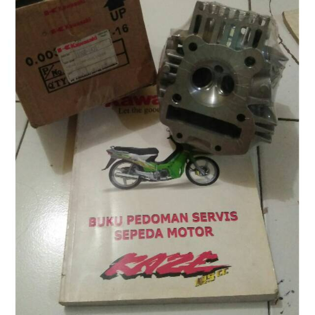 Jual Blok head comp cylinder kaze 125 kaze zone blitz r joy | Shopee ...