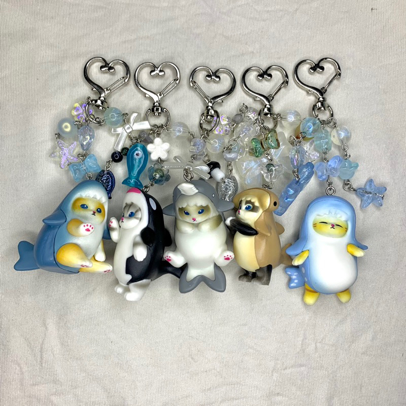 Jual Keychain Mofusand Shark Edition | Shopee Indonesia