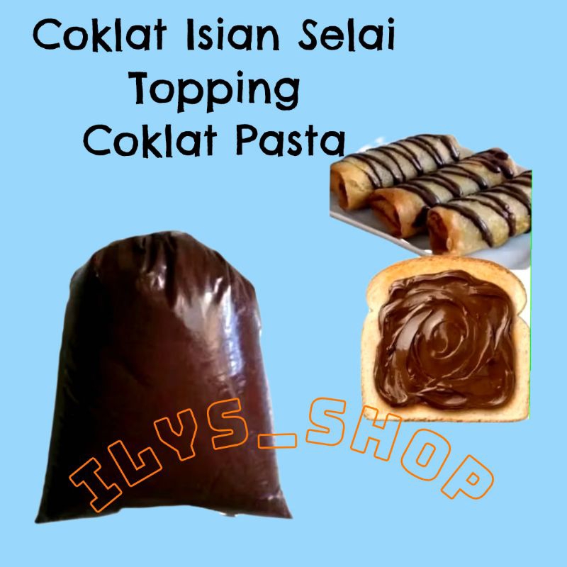 Jual Termurah Coklat Pasta Isian Selai Topping Es Kul kul | Shopee ...