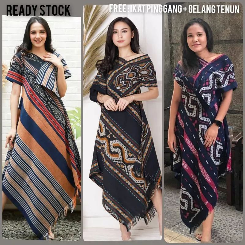 Jual READY STOCK - DRESS TENUN - DRESS ETHNIC - DRESS WANITA - BAJU TENUN - DRESS KONDANGAN ...
